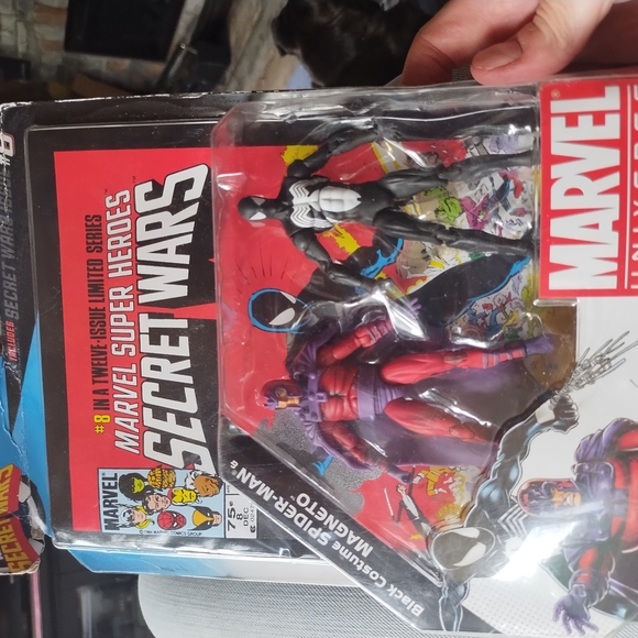 Hasbro | Toys | Hasbro Black And Purple Action Figures Playset | Poshmark